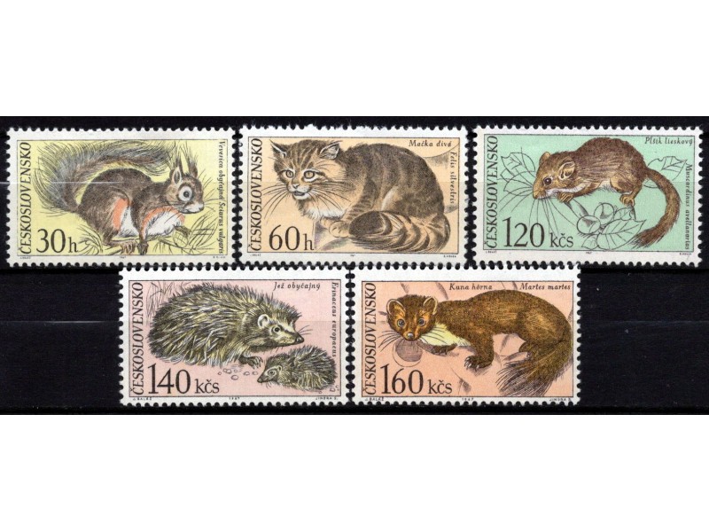 Čehoslovačka 1967. Fauna