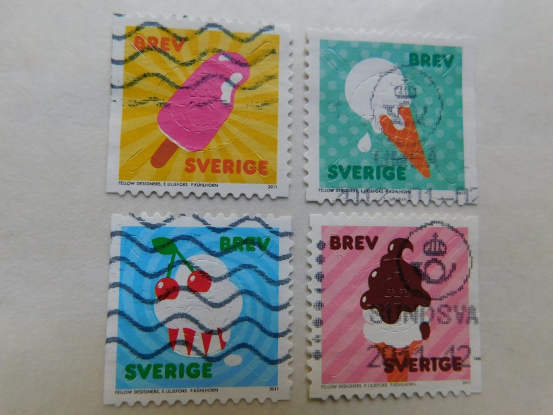 SVERIGE 2011 KOMPLET SERIJA