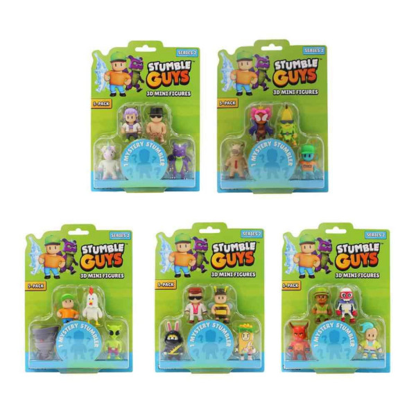 Stumble guys mini akciona figure 5pack