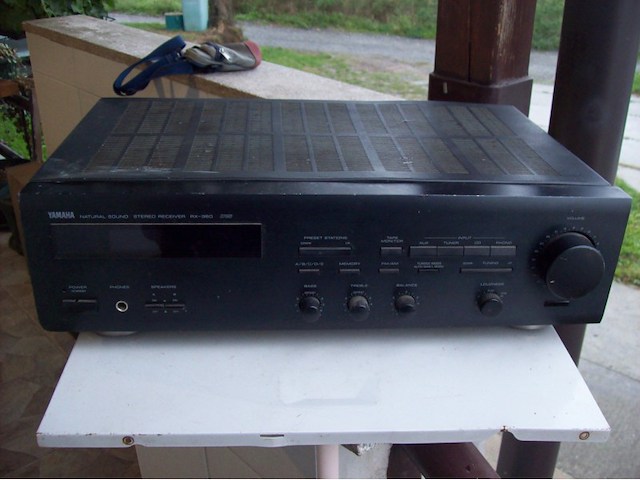 YAMAHA Natural sound stereo receiver RX - 360