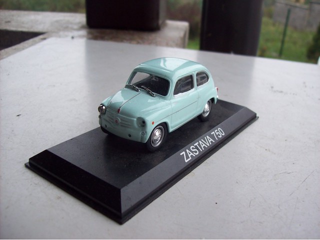 Zastava 750 ,metalni model DeAgostini ,razmera: 1:43