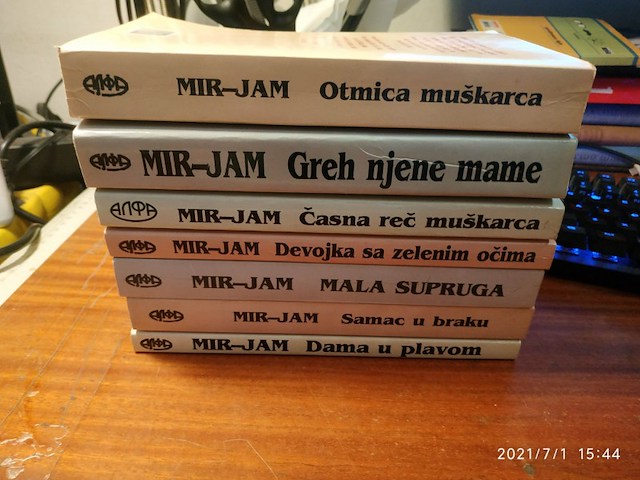 MIR - JAM Milica Jakovljević komplet 1 - 7