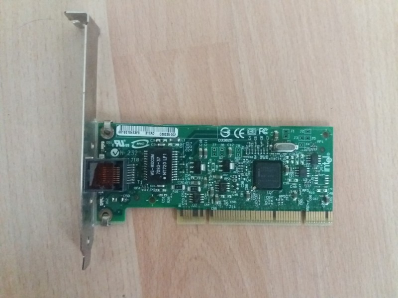 Mrezna kartica 1 INTEL PRO/1000 GT DESKTOP ADAPTER