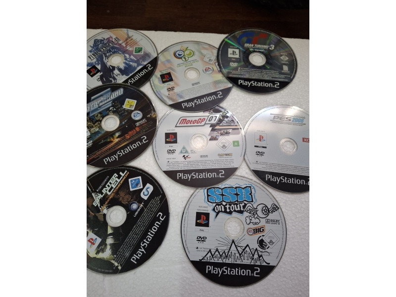 Igrice PS2 lot br2