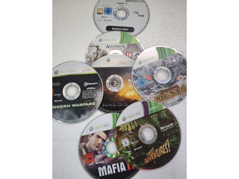 Lot igrica Xbox 360 br.1