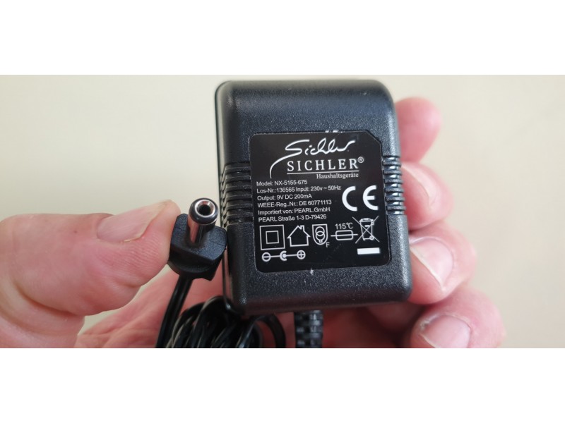 Adapter 9V --- 200mA