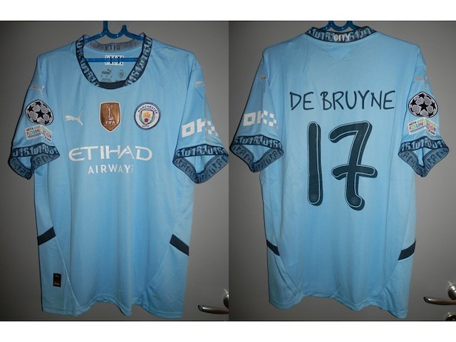 Manchester City dres 2024-25 Kevin De Bruyne 17