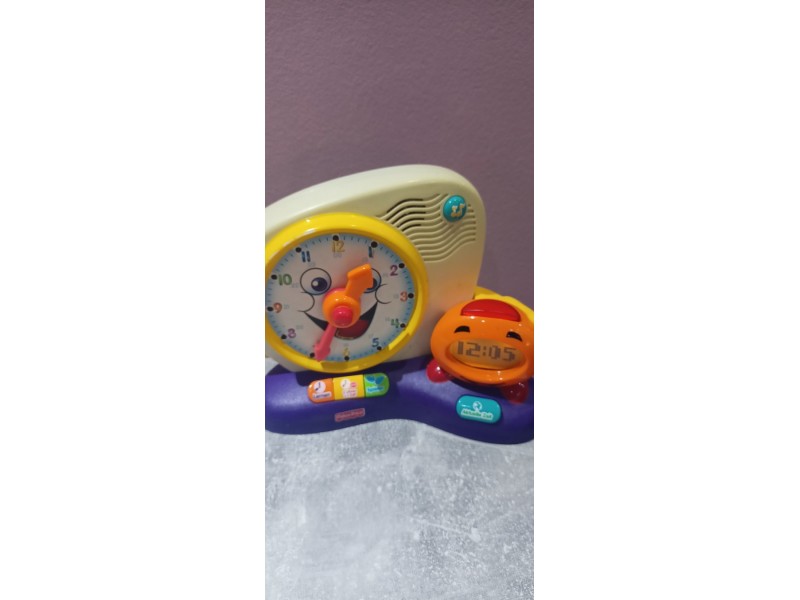 Fisher Price Teaching Clock