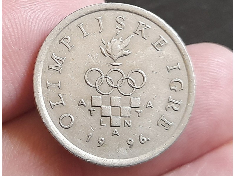 Hrvatska, 1 kuna 1996, jubilarac