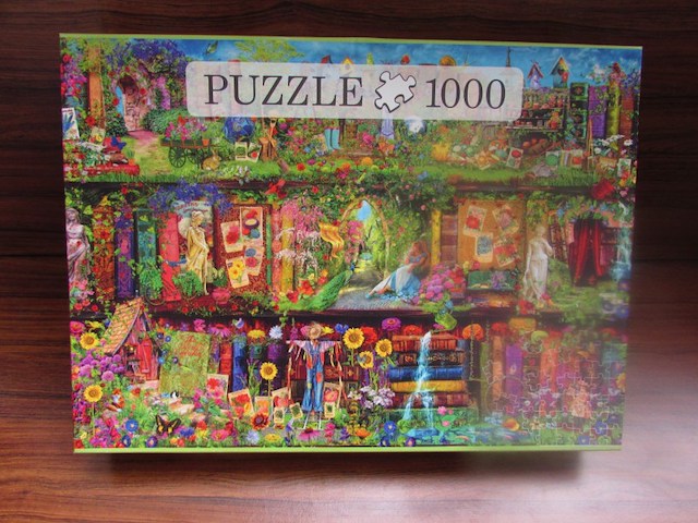 Puzzle Innovakids 1000 delova (Magic Garden Shelf)