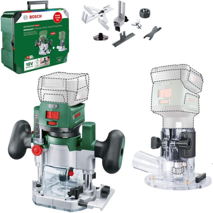 Bosch AdvancedTrimRouter Plun Solo baterijska glodalica za drvo