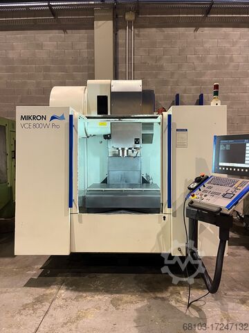 MACHINING CENTAR
MIKRON VCE 800 W PRO