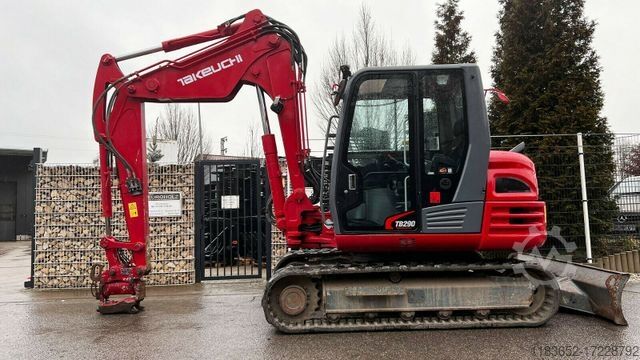 Mini bageri
TAKEUCHI Tb 290 Powertillt MS 08 Hydr Klima Verstellausle