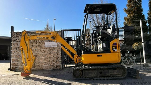 Mini bageri
KOMATSU Pc 16 R 3HS MS 01 nur 974 Bh