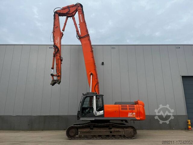 Bager za puzanje
Hitachi ZX 350 LC K-3 (21m demolition + normal boom)