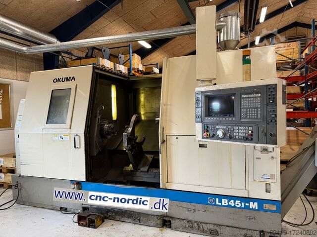 CNC strug
Okuma LB45 II-M