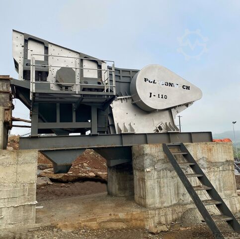 Razbijač krhotina
Polygonmach PJC110 1100x850mm jaw crusher