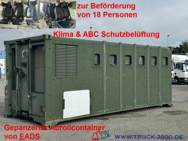 Drugi
Gepanzerter EADS Abroll Container 18 Personen