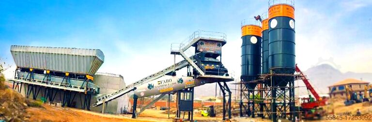 Stacionarna betona betona betona
Concrete Plant Manufacturer 160M3 stationary concrete batching plant