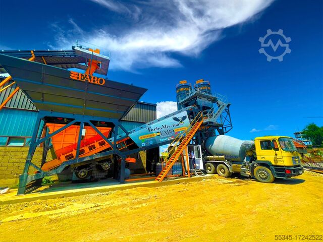 Fabrika za mešanje pokretnog betona
FABO Mobile Concrete Batching Plant TURBOMIX-100