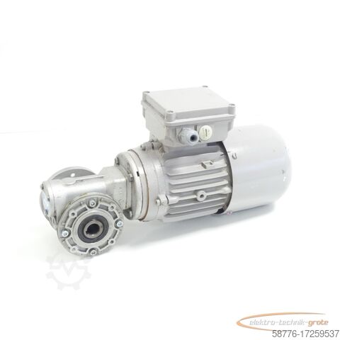 Motor
HEW / Miksch RF71L/4-B4 Motor SN:549765 mit Miksch RMI40F1 Winkelgetriebe