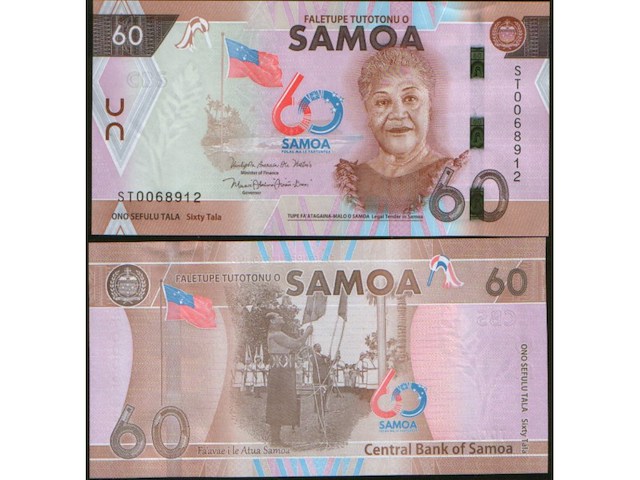 Samoa 60 Tala 2023. UNC.