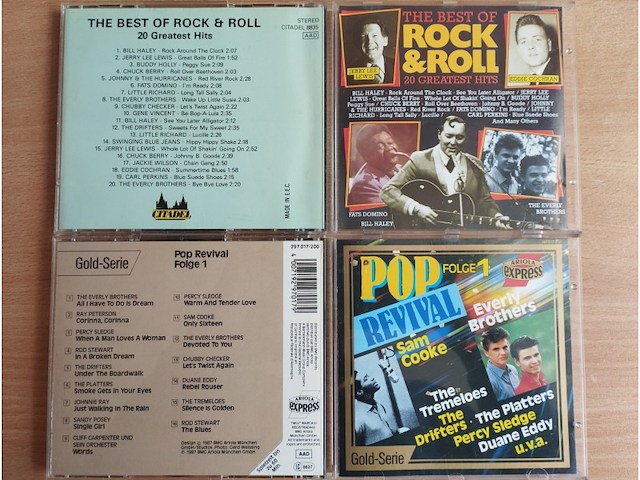 Rock&;Roll+Pop Revival - Various Artists 2CDs