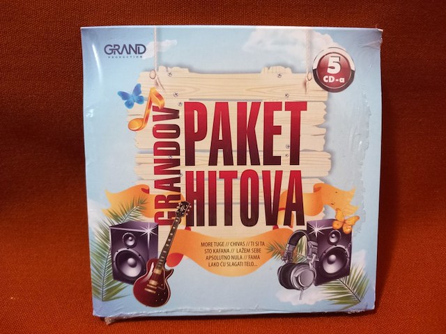 Grandov Paket Hitova 1 5Cd (u celofanu)