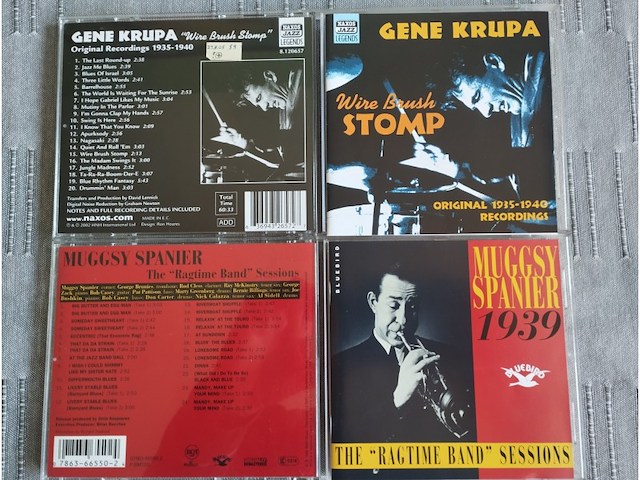 Gene Krupa+Muggsy Spanier-Wire Brush Stomp35-40+Ragtime