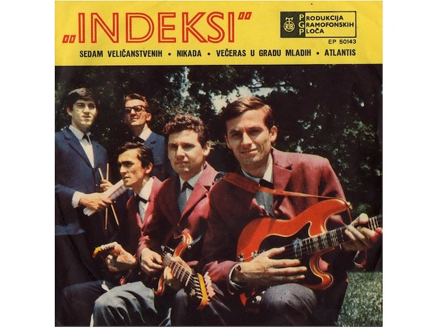 Indeksi* – Sedam Veličanstvenih 	 Vinyl, 7`, EP