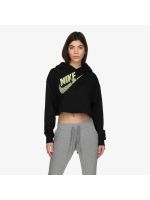 W nsw flc po hoodie crop dnc