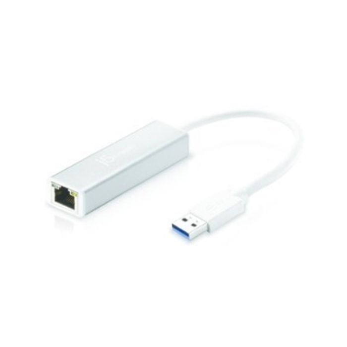 Adapter E-Green USB 3.0 (M)-RJ45 1Gbit (F) White