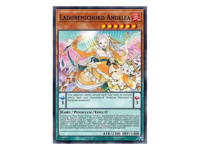 Yu-Gi-Oh! LaSolfachord Angelia - ANGU-EN019