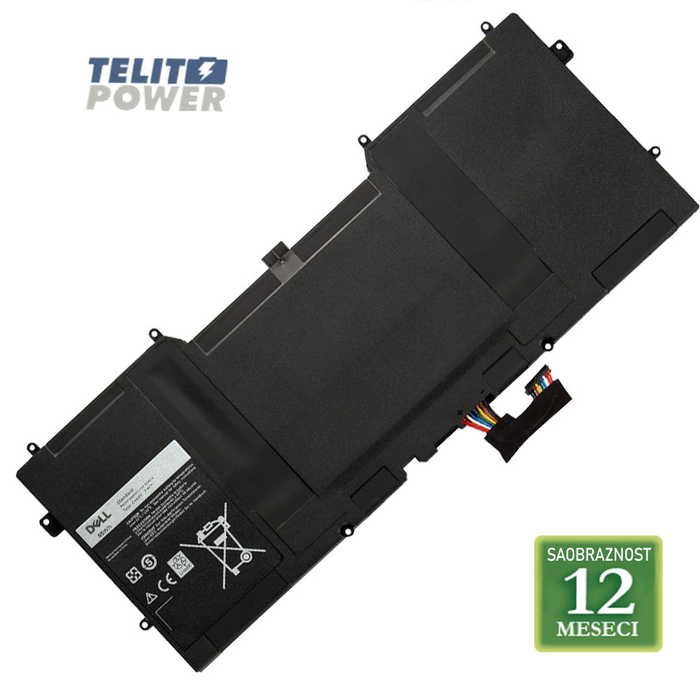 Baterija za laptop DELL XPS 13 / C4K9V / 7.4V / 55Wh