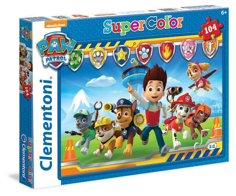 CLEMENTONI PUZLE PAW PATROL 104 PCS