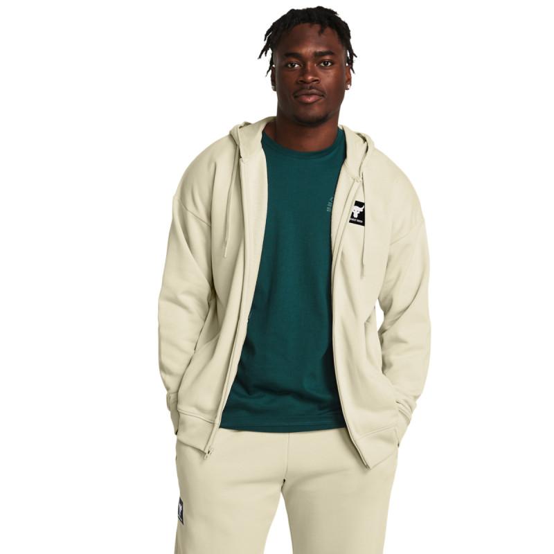 Under Armour Men's Project Rock Heavyweight Terry Full-Zip