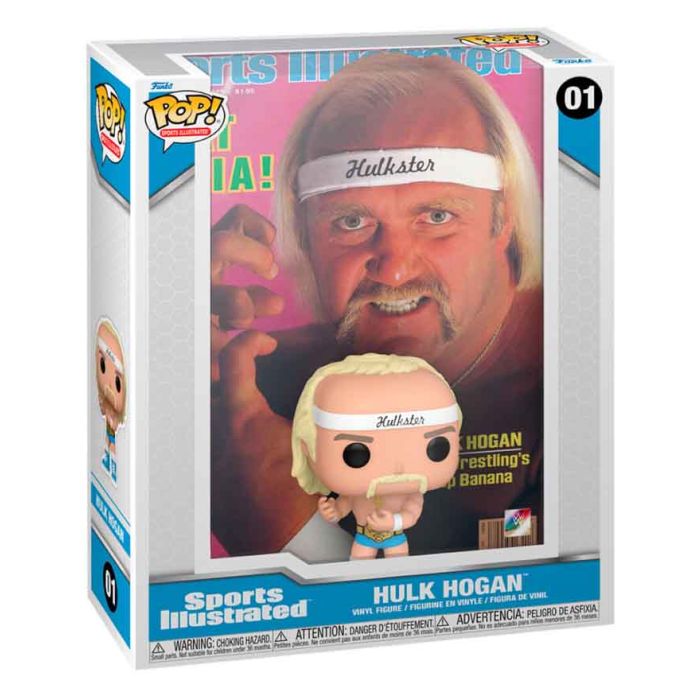 Figura Funko POP! WWE: Illustrated Cover - Hulkster