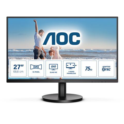 AOC monitor Q27B3MA 27" VA QHD 75Hz 4msID EK000571690