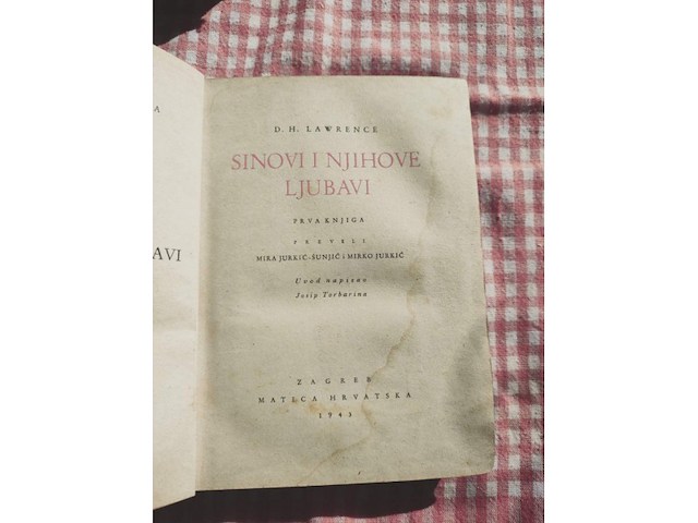 D.H.Lawrence ➡️ Sinovi i njihove ljubavi ➡️ Retko