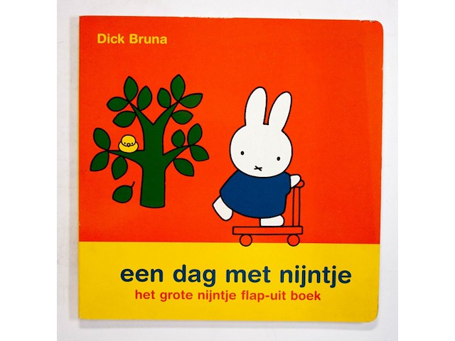 Een dag met Nijntje: het grote nijntje flap-uit boek