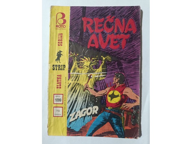 Zagor Zlatna Serija 1099 Rečna avet