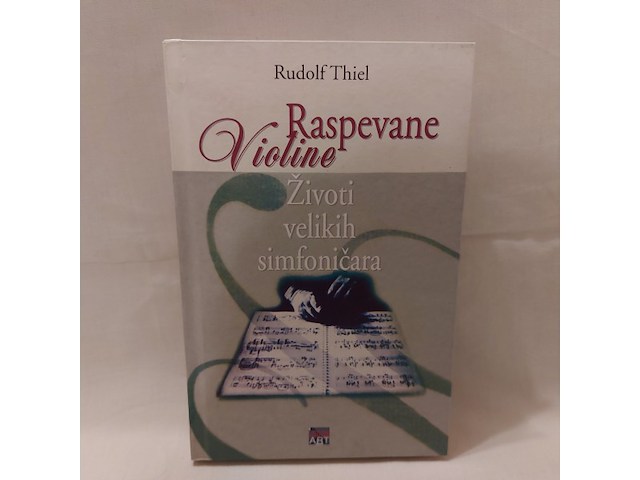 Raspevane violine Rudolf Thiel - NOVO