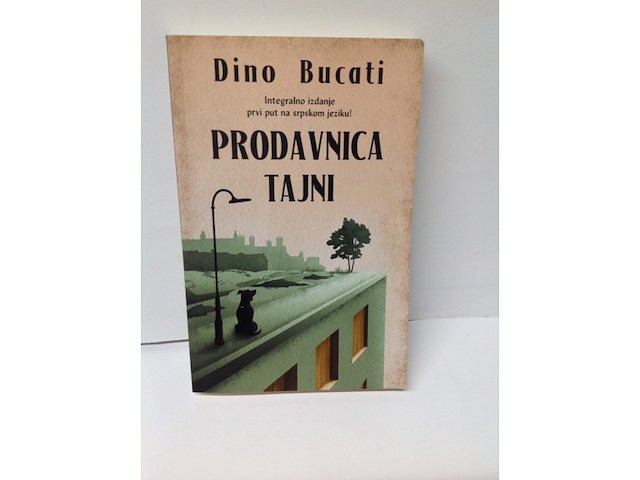 Dino Bucati Prodavnica tajni. Nekorišćena.