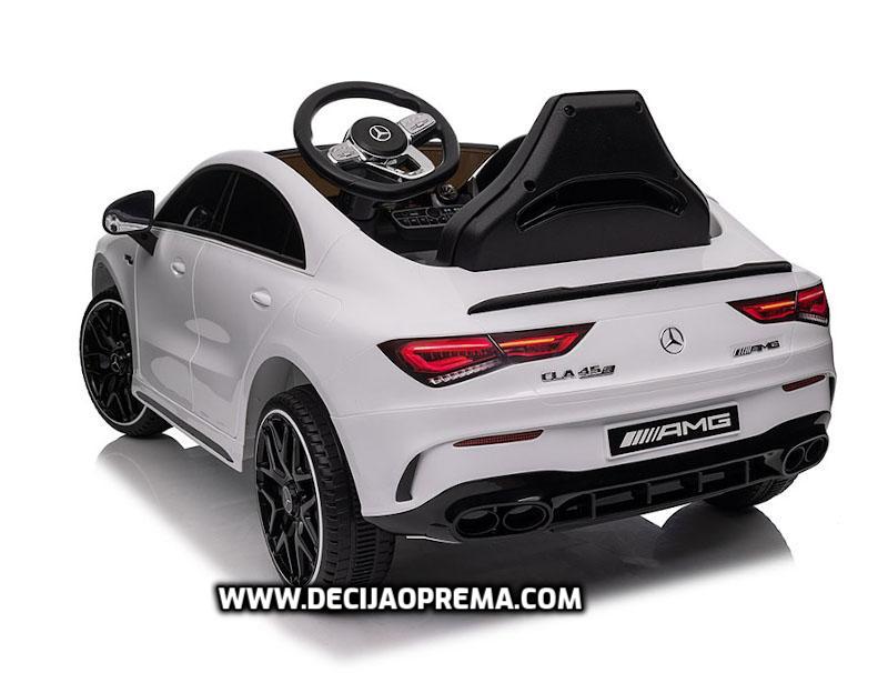 Mercedes CLA 45 AMG Licencirani auto na akumulator za decu Beli