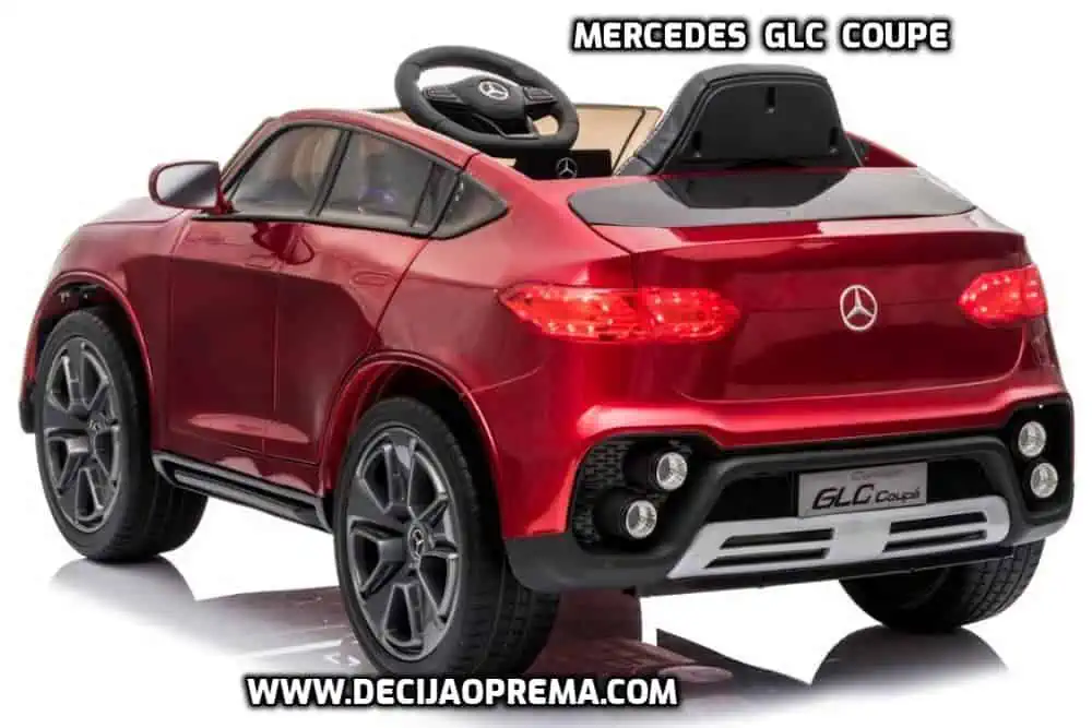 Mercedes GLC Coupe auto na akumulator za decu Metalik Crveni