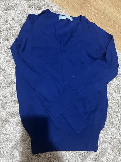 Zara Knit dzemper plavi L