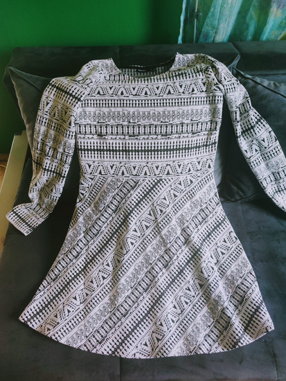Crno bela haljina m/ l