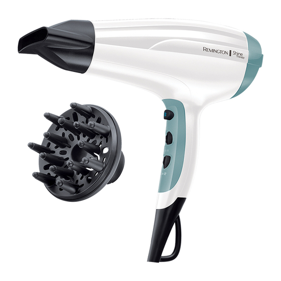 Fen za kosu Remington D5216 SHINE THERAPY, 2300 W, Bela / Tirkiz