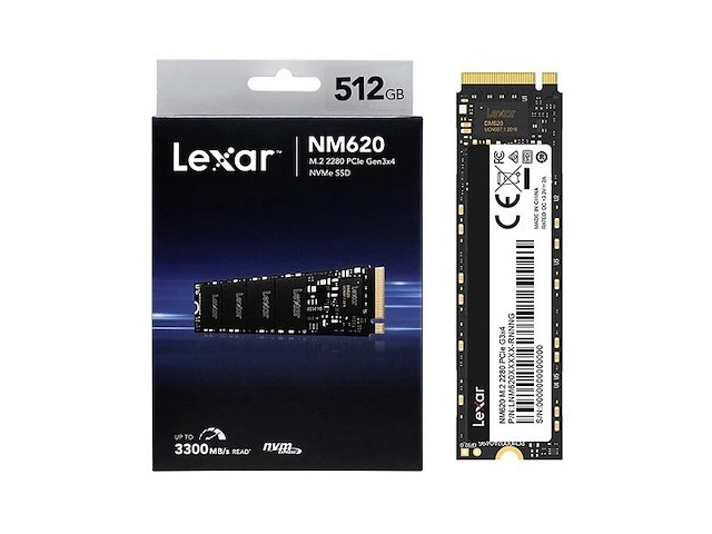 M.2 Lexar NVME NM620 512GB!