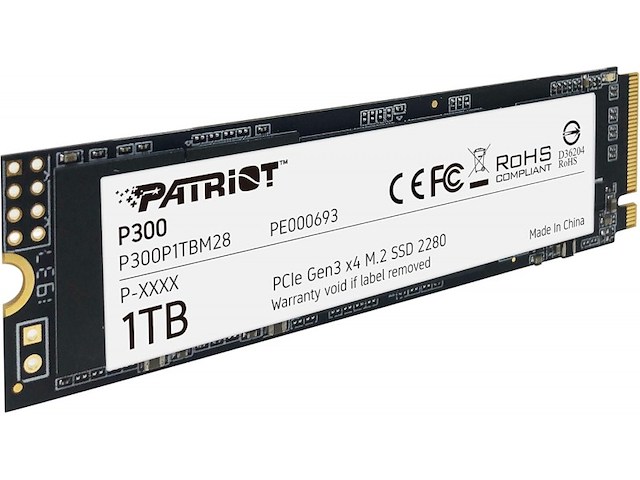 SSD Patriot M.2 NVME 1TB - treca generacija! AKCIJA!